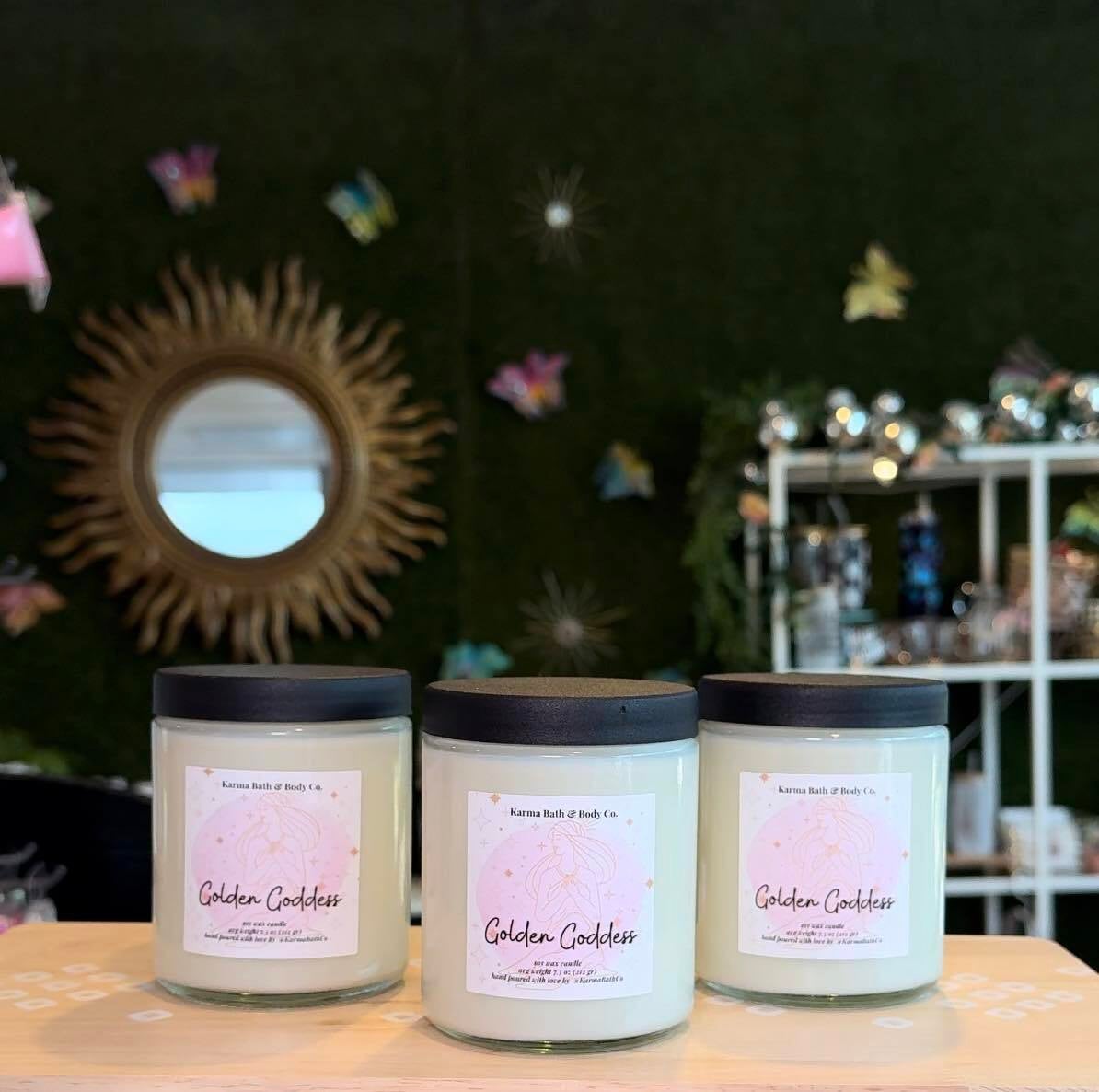Golden Goddess Candle | Karma Bath & Body Co