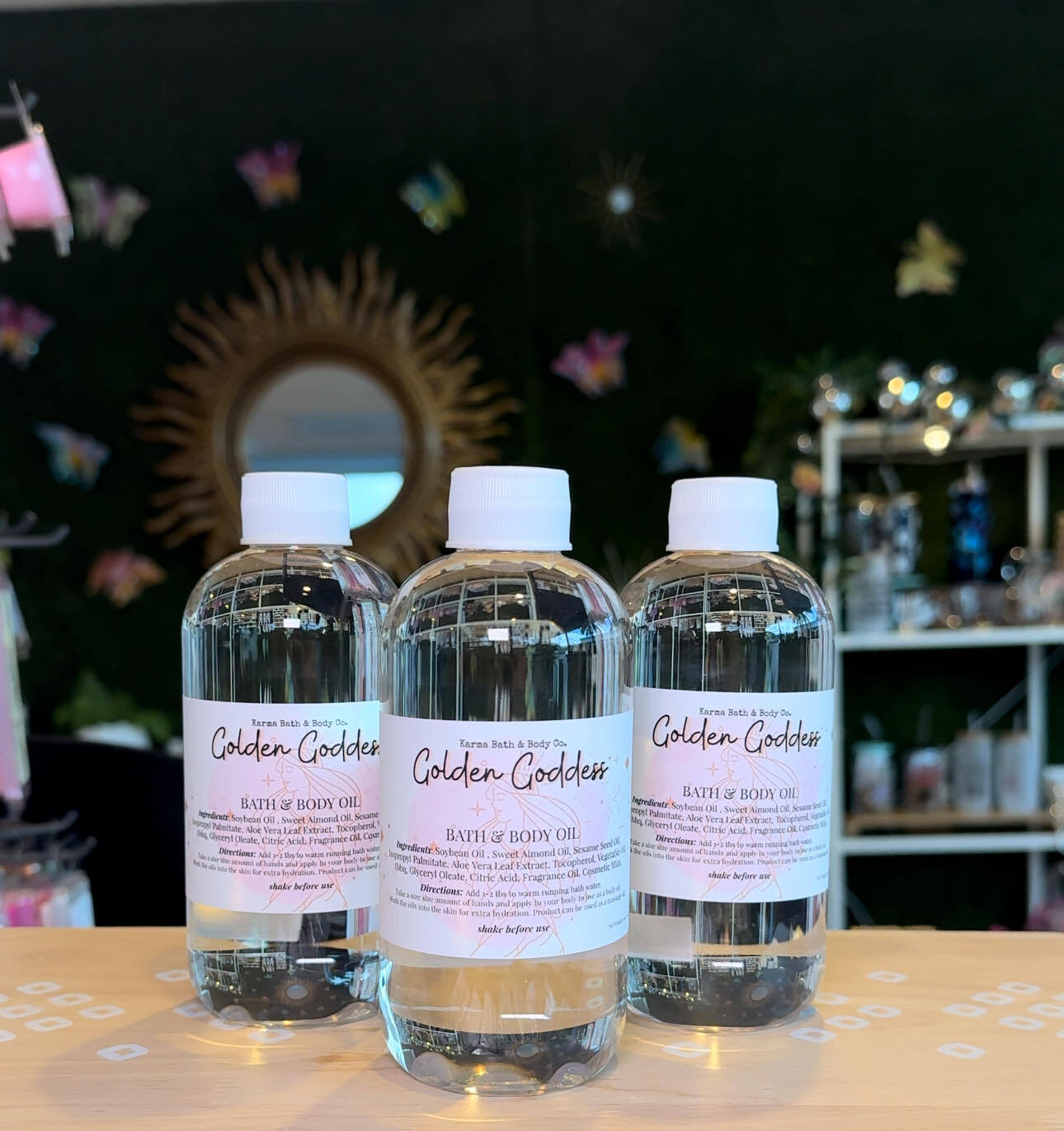 Golden Goddess Bath Oil | Karma Bath & Body Co